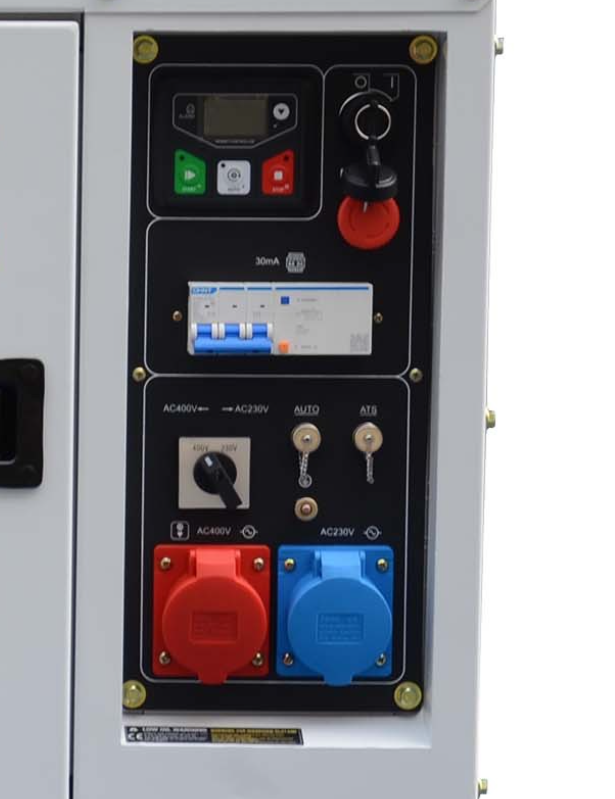 Baustellen Stromaggregat | Diesel Aggregat mit 10,6 kVA | Ademax ...