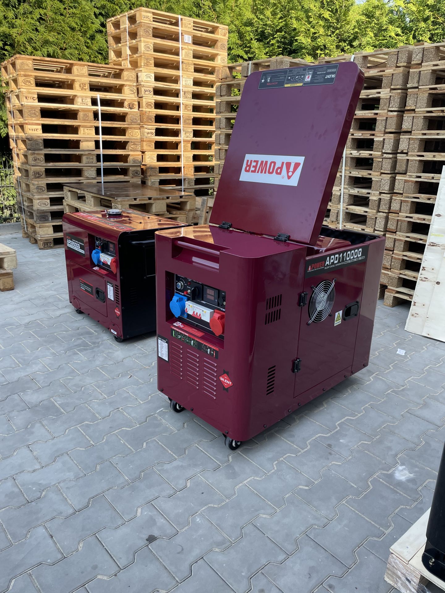 Stromgenerator von Ai Power | 9 kVA Diesel Generator mit 230 V & 400 V ...