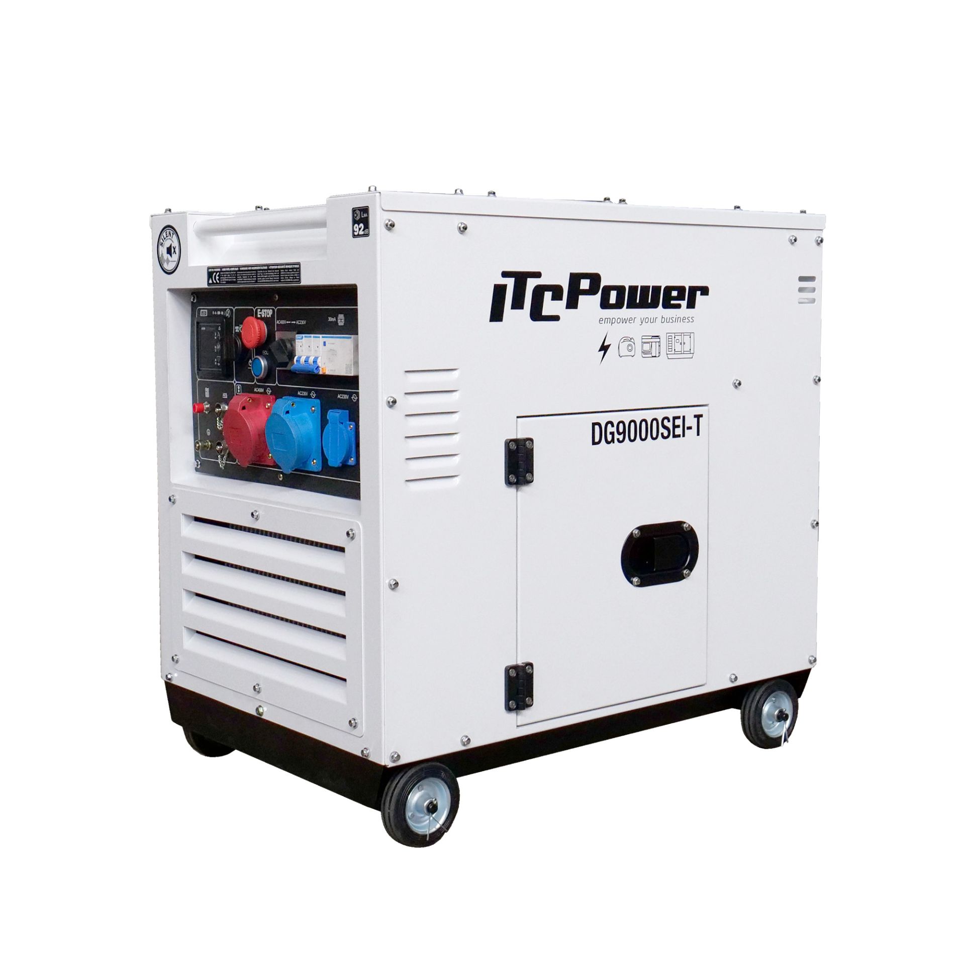 ITC POWER Inverter | 400 V Diesel Stromerzeuger mit 8,1 kVA | Inverter ...