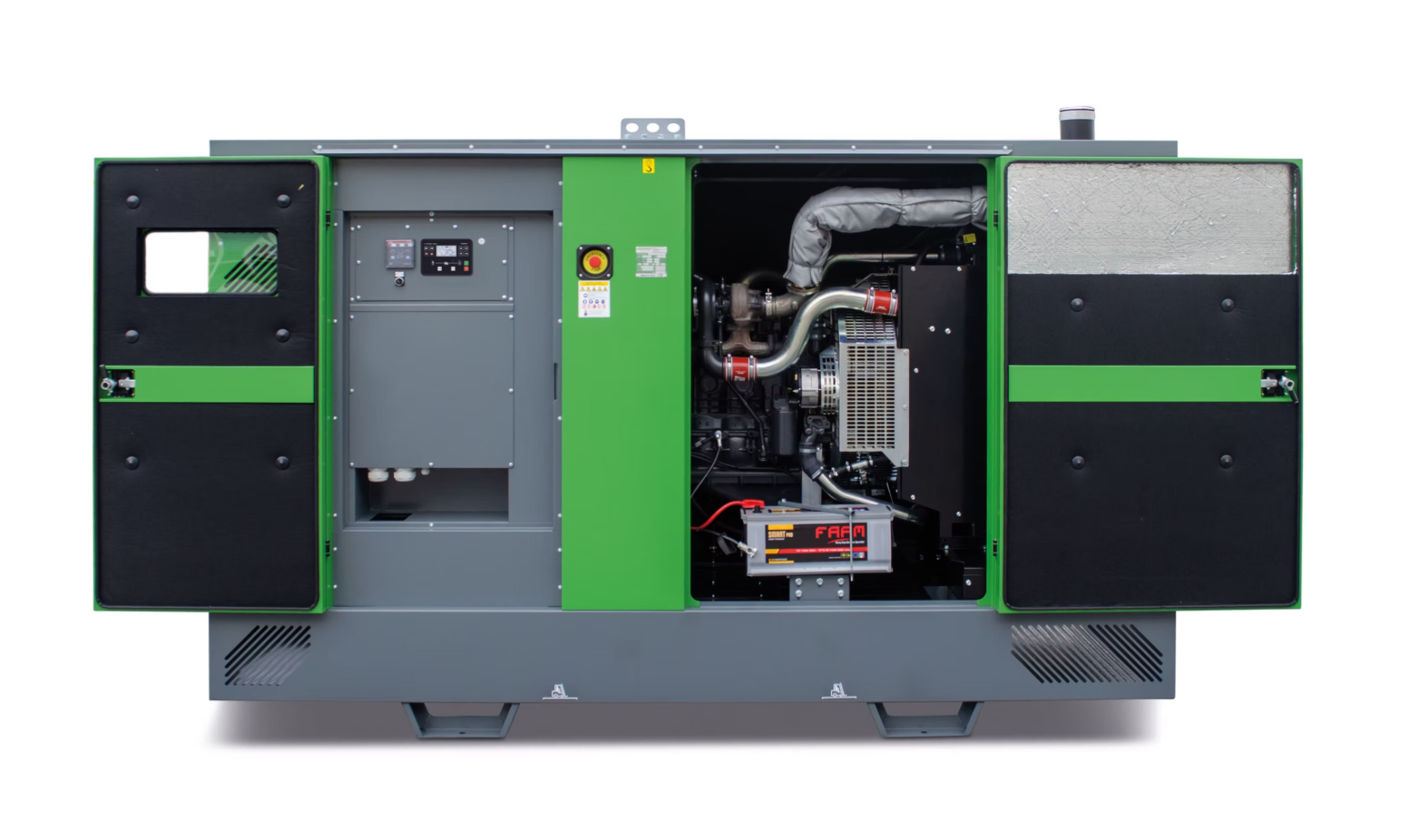 ENERGY Diesel 187 kVA Industrie Stromerzeuger Stromaggregat 400V EY-170F-SA