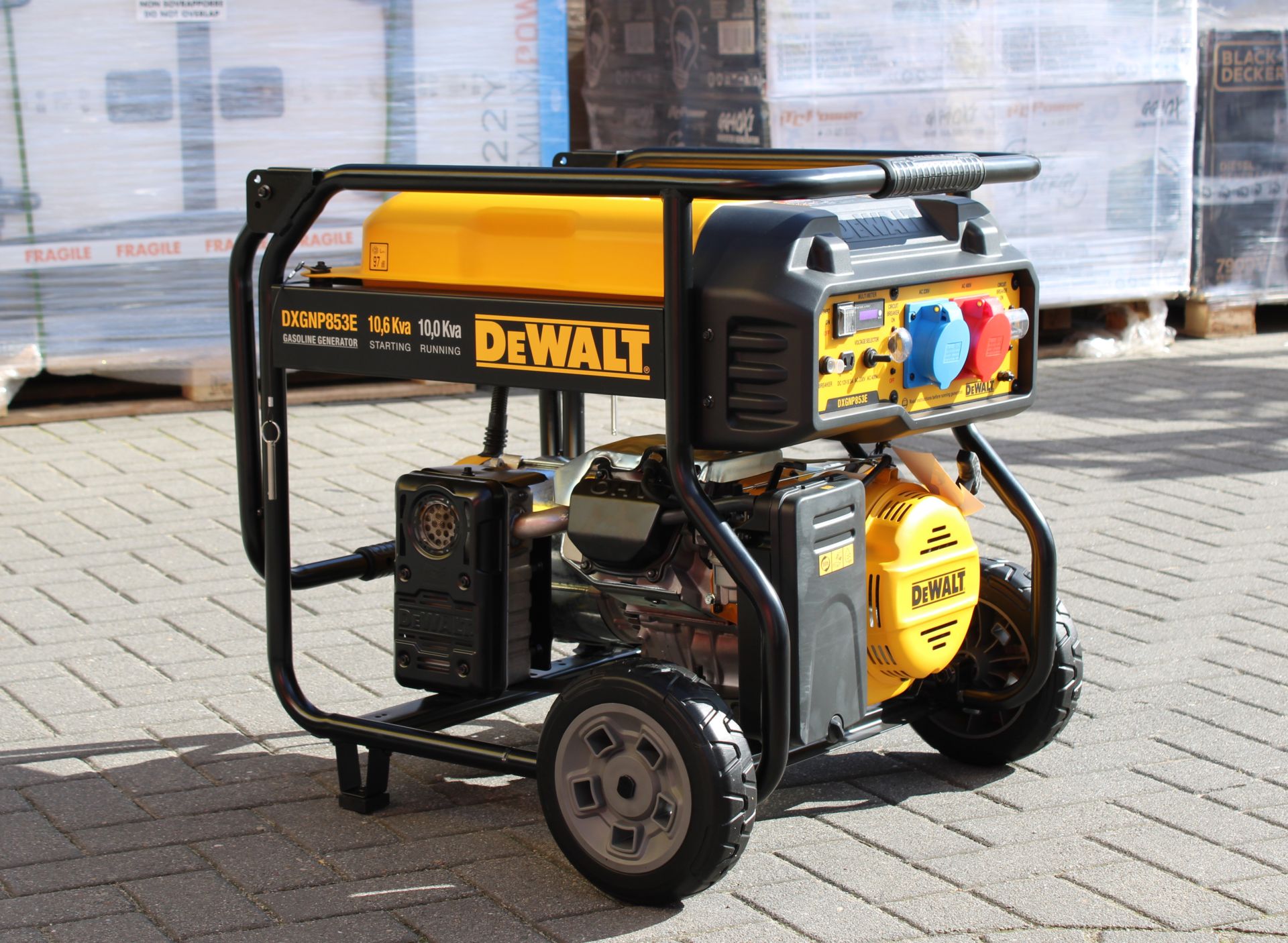 DeWalt Stromerzeuger| 400 V Benziner | DXGNP853E Stromaggregat | Top ...