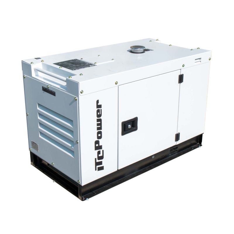 Baustellen Stromaggregat | Diesel Aggregat mit 8,5 kW | Ademax powered ...