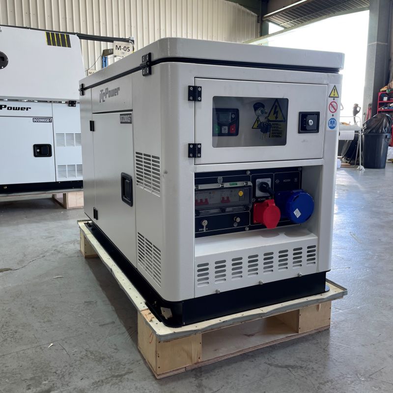 Baustellen Stromaggregat | Diesel Aggregat mit 12,5 kVA | Ademax ...