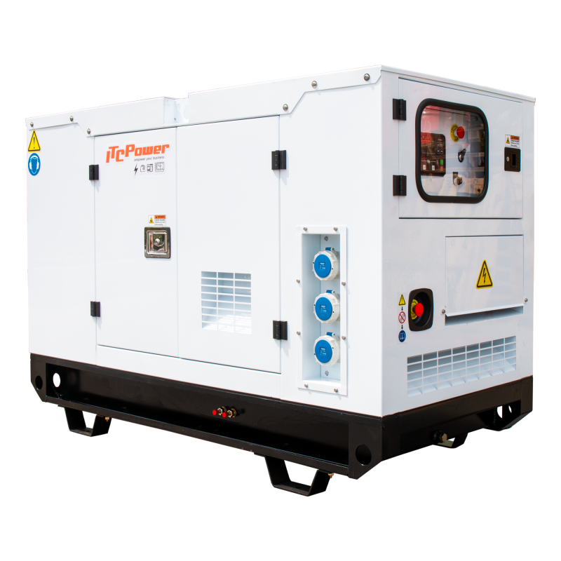 Industriestromerzeuger von ITC Power | 17,6 kVA Diesel Generator mit ...