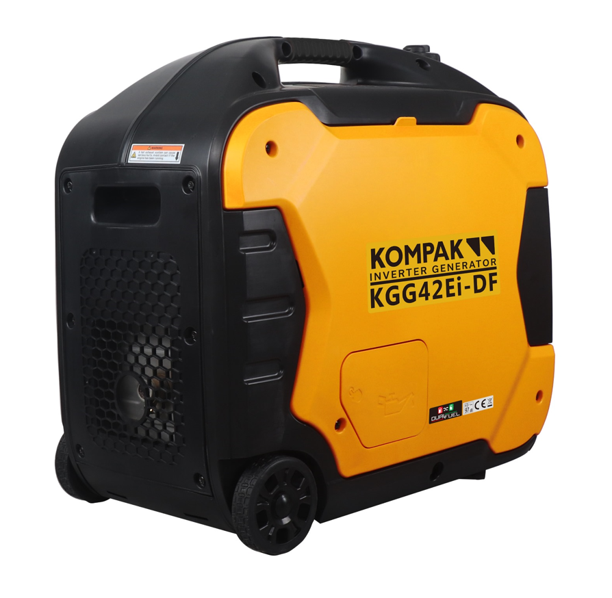 KOMPAK Inverter | 4200 Watt Dual Fuel | KGG42Ei-DF Stromaggregat | Top ...