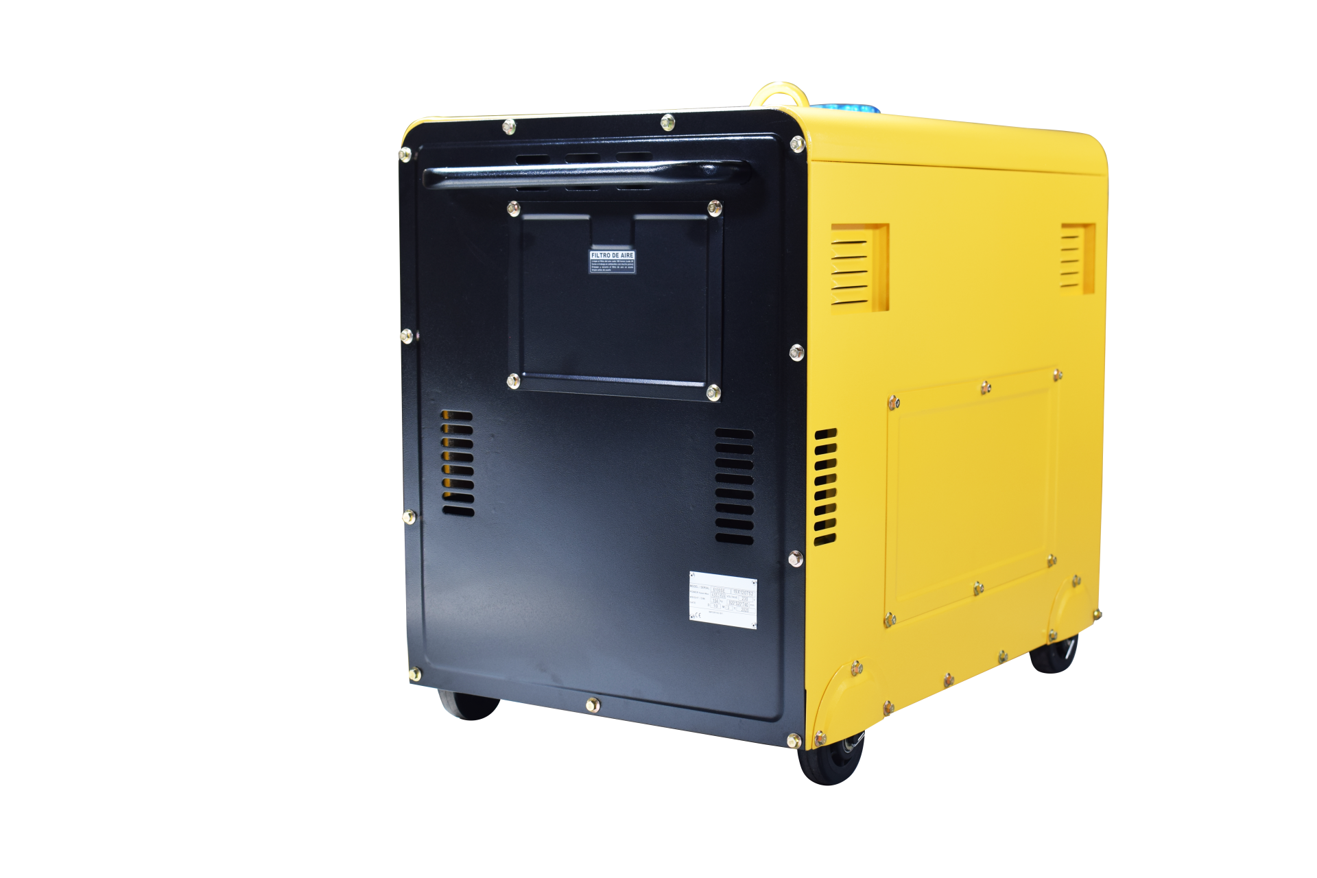 Stromgenerator von KOMPAK | 6,9 kVA Diesel Generator mit 230 V & 400 V ...